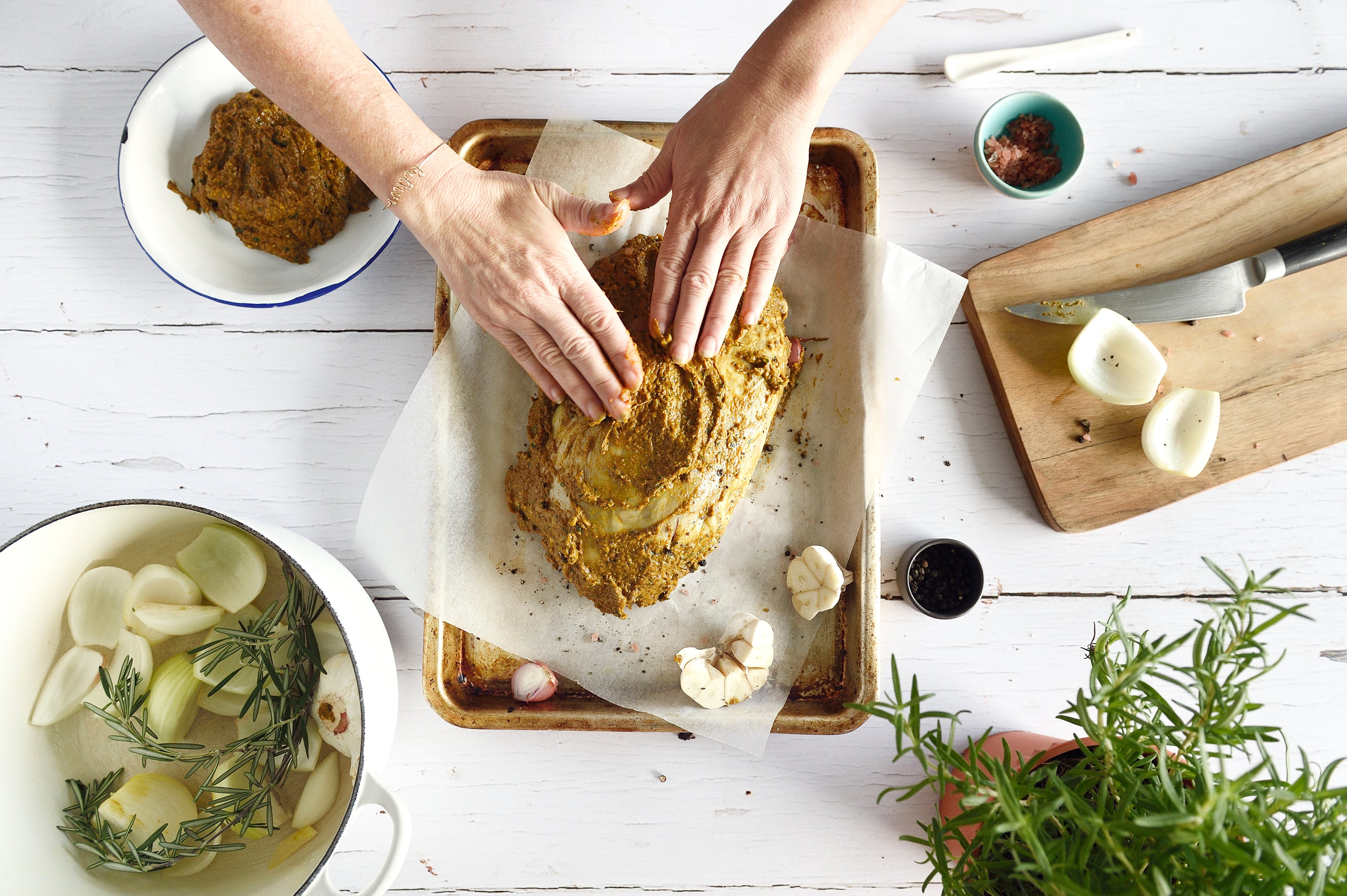 Pulled Lamb Shawarma Sandwich - Falastin, Sami Tamimi, Tara Wigley ...