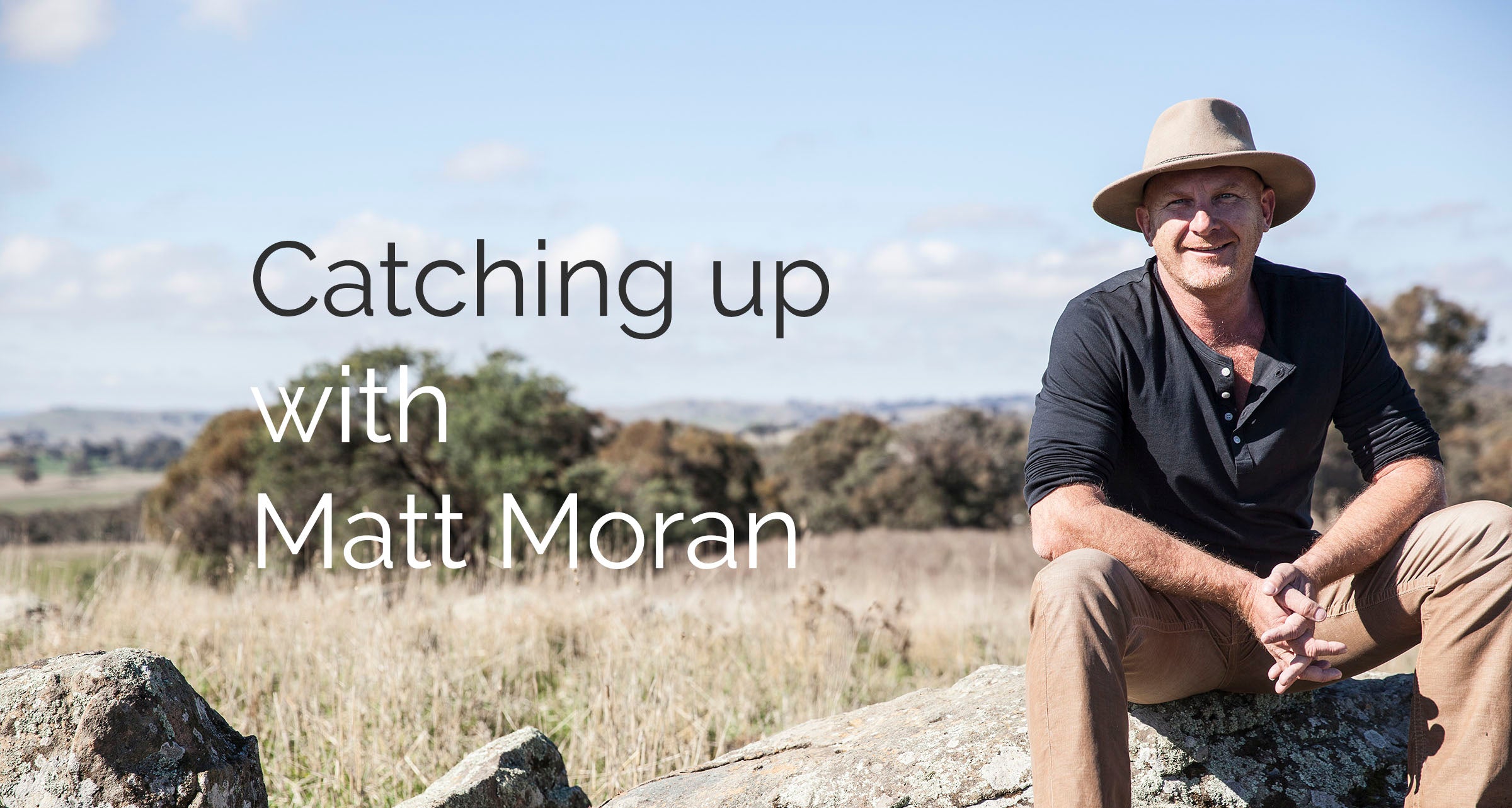 Celebrity Chef Matt Moran chats to Rebecca Forwood of The Fishwives ...