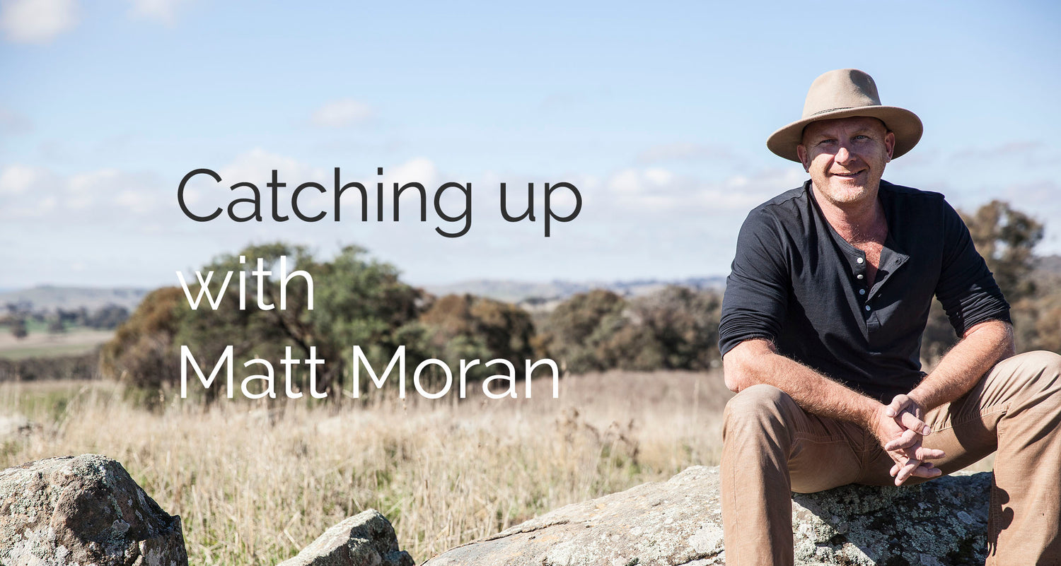 Celebrity Chef Matt Moran chats to Rebecca Forwood of The Fishwives ...